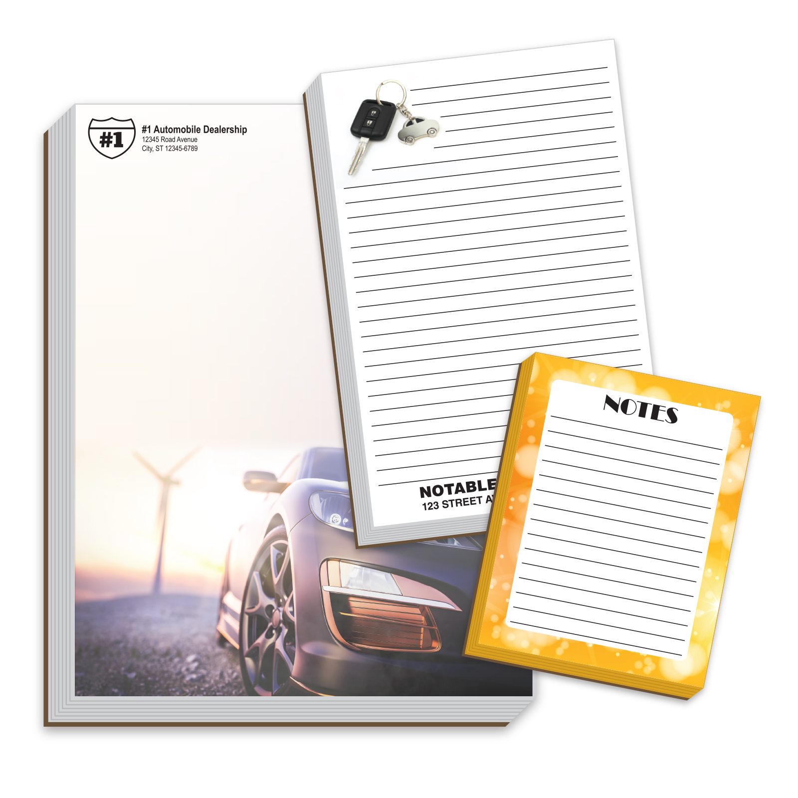 Custom Notepads - ASP Automotive Service Products