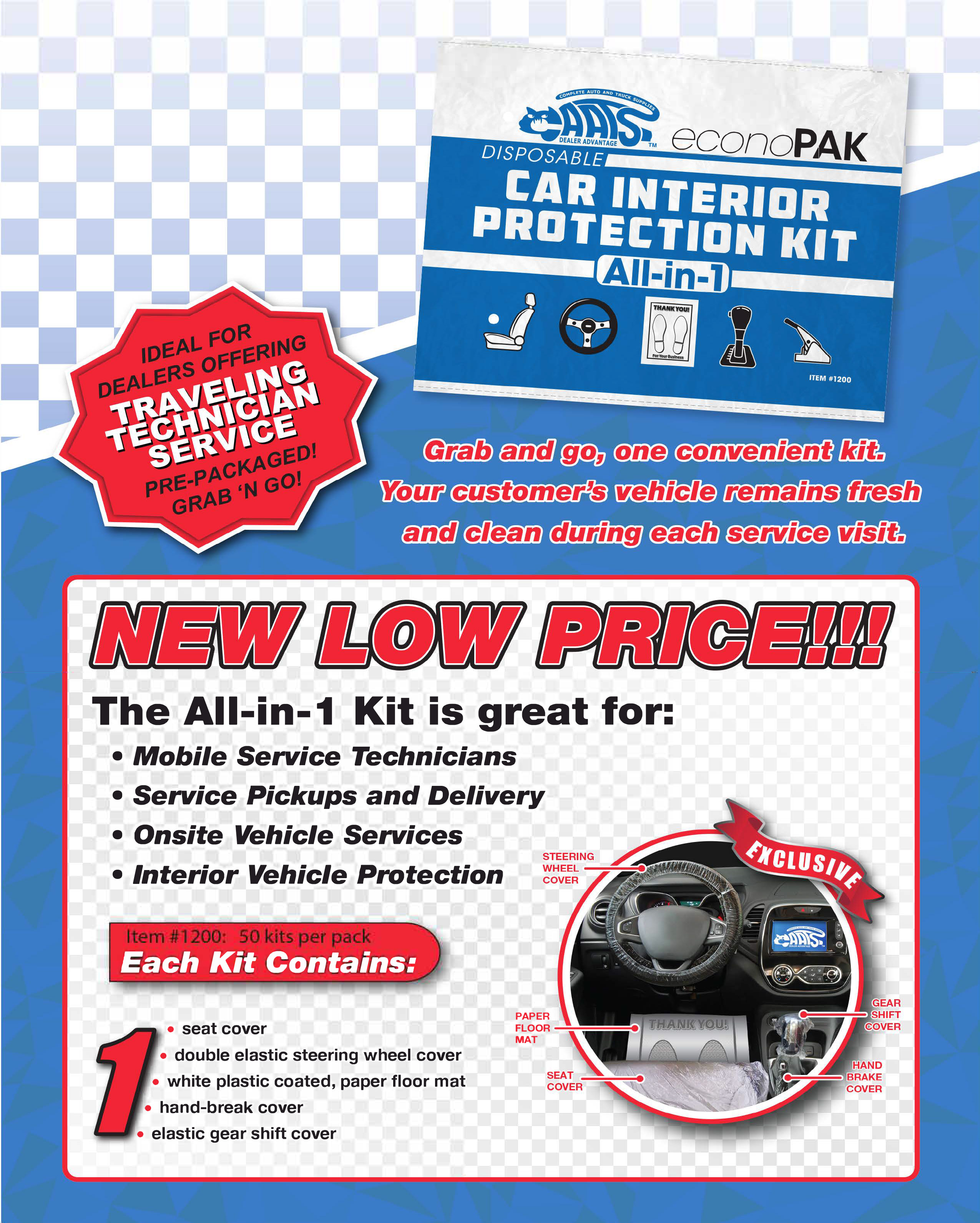 ASP Automotive Service Products - Distributor Sales Flyers